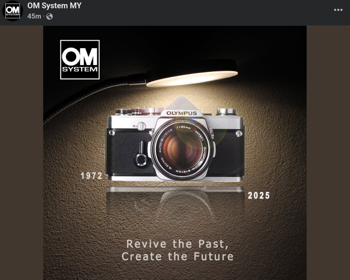 OM System will launch a retro-looking camera based on OM1 in 2025 - K&F ...